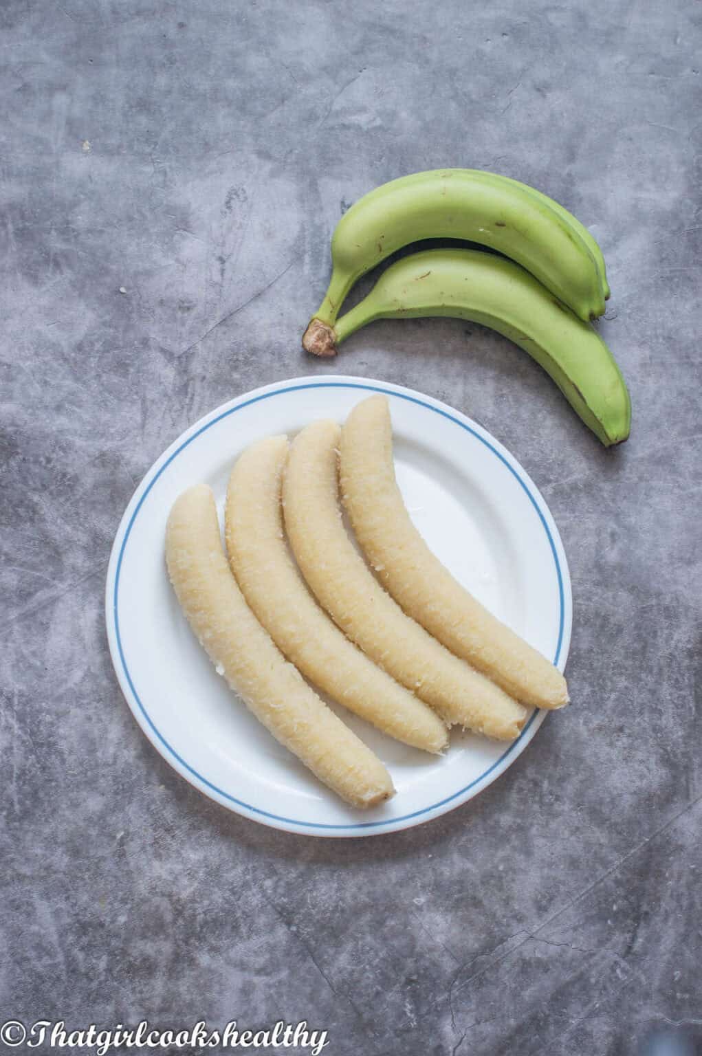 How to Boil Green Banana - That Girl Cooks Healthy
