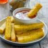 Funchi Fries (Dutch Caribbean)(Vegan + Gluten Free) - That Girl Cooks ...