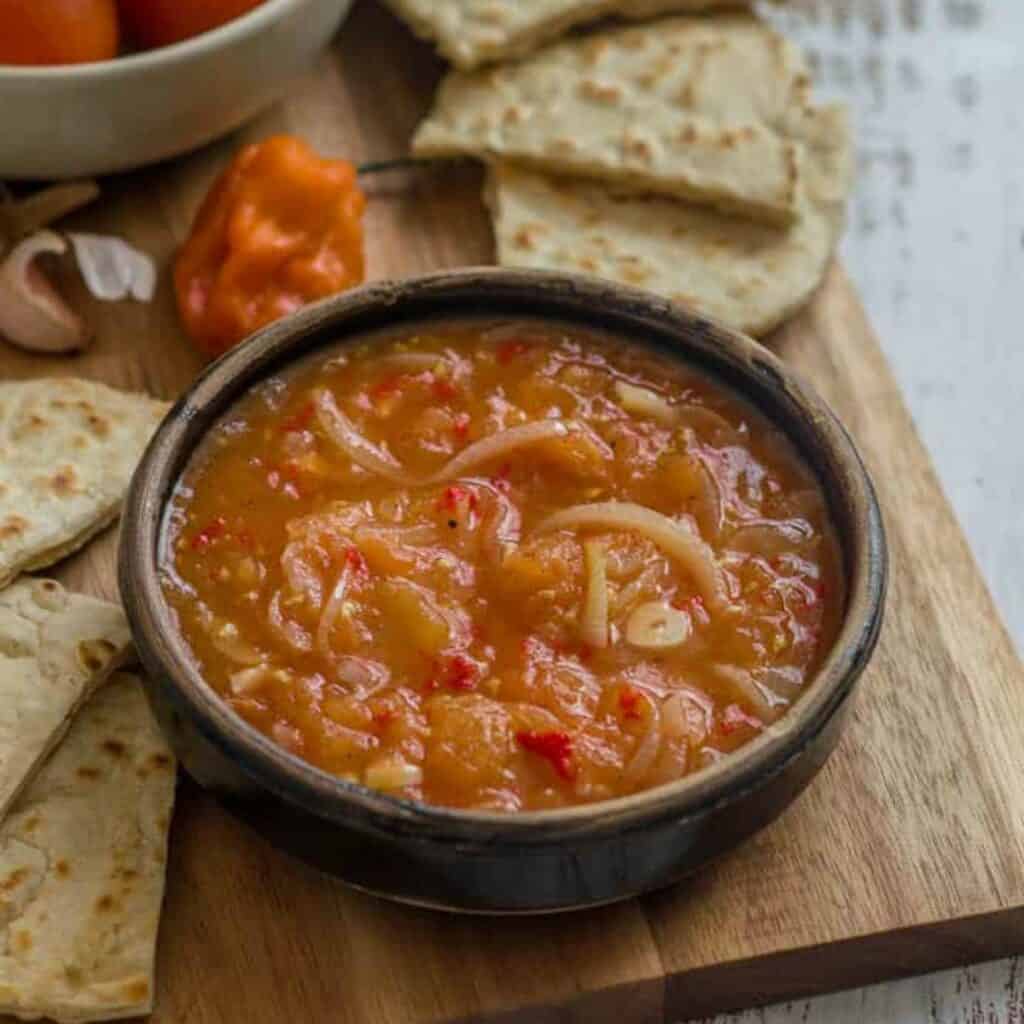 Trinidadian Tomato choka (Vegan, GF, low fat) - That Girl Cooks Healthy
