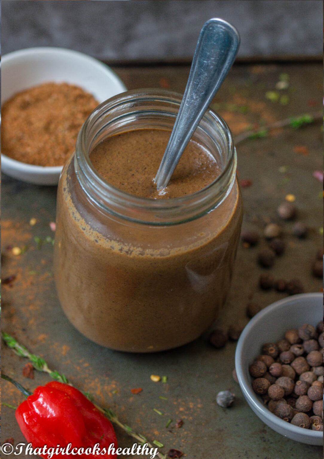 Jamaican Jerk Seasoning Paste - That Girl Cooks Healthy