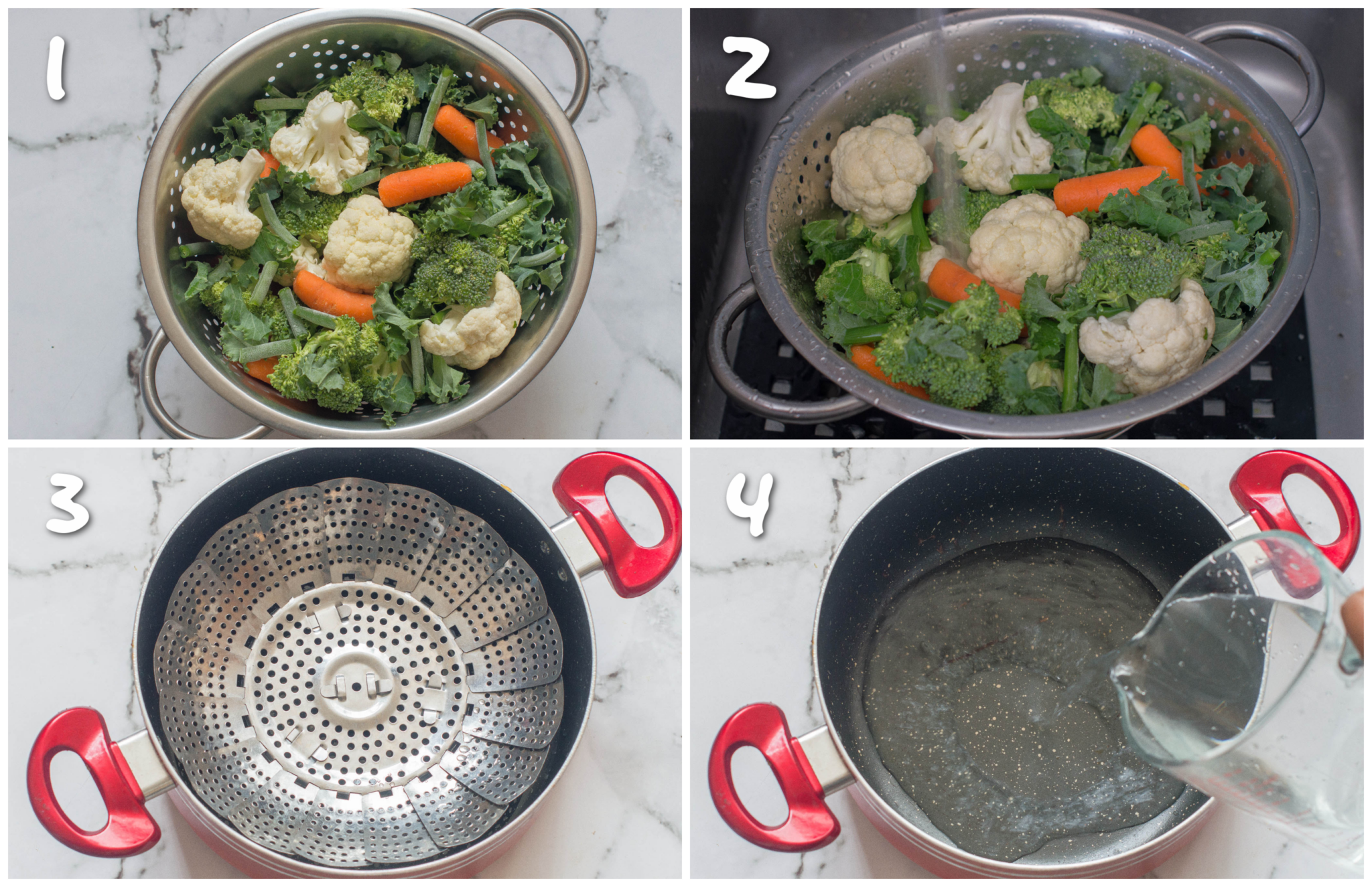 How to Steam Vegetables On The Stove - That Girl Cooks Healthy
