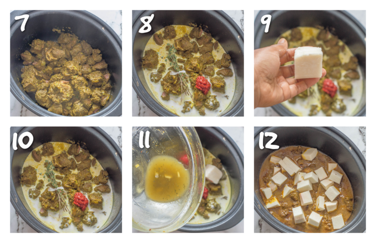 Slow Cooker Curry Goat (Coconut Milk Version) - That Girl Cooks Healthy