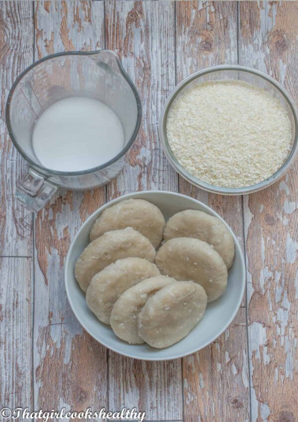 Caribbean Boiled Coconut Dumplings - That Girl Cooks Healthy
