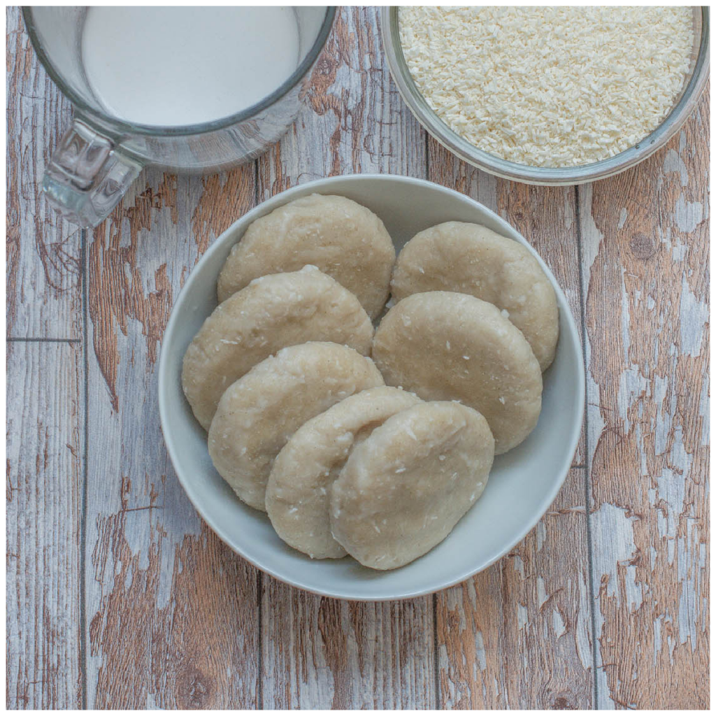 Caribbean Boiled Coconut Dumplings - That Girl Cooks Healthy
