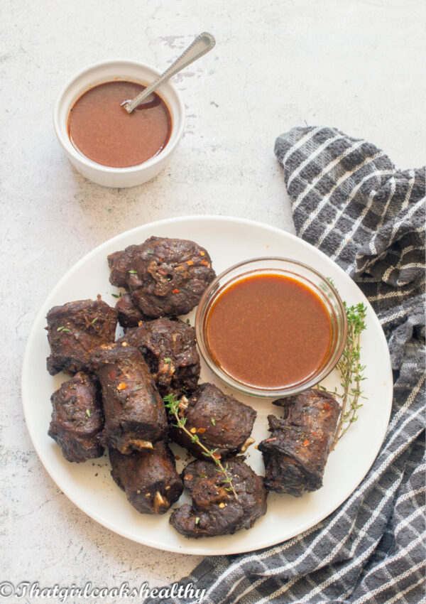 Smoked Turkey Necks - That Girl Cooks Healthy