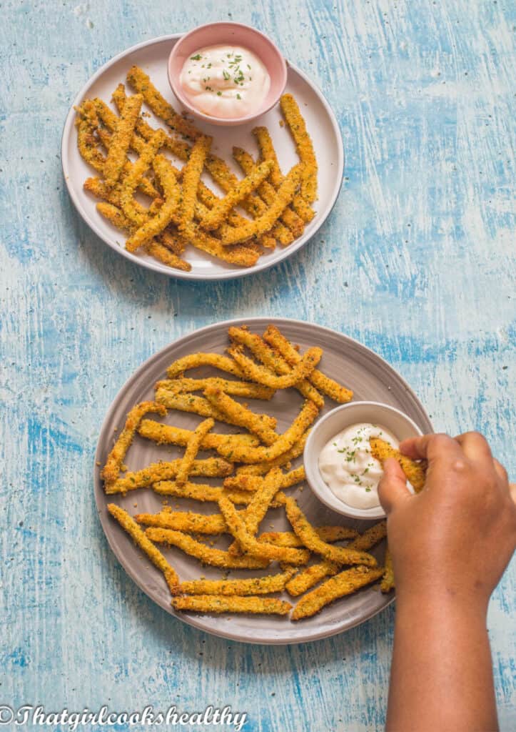 Chayote Fries (Cho Cho/Christophine)(Air Fryer) - That Girl Cooks Healthy