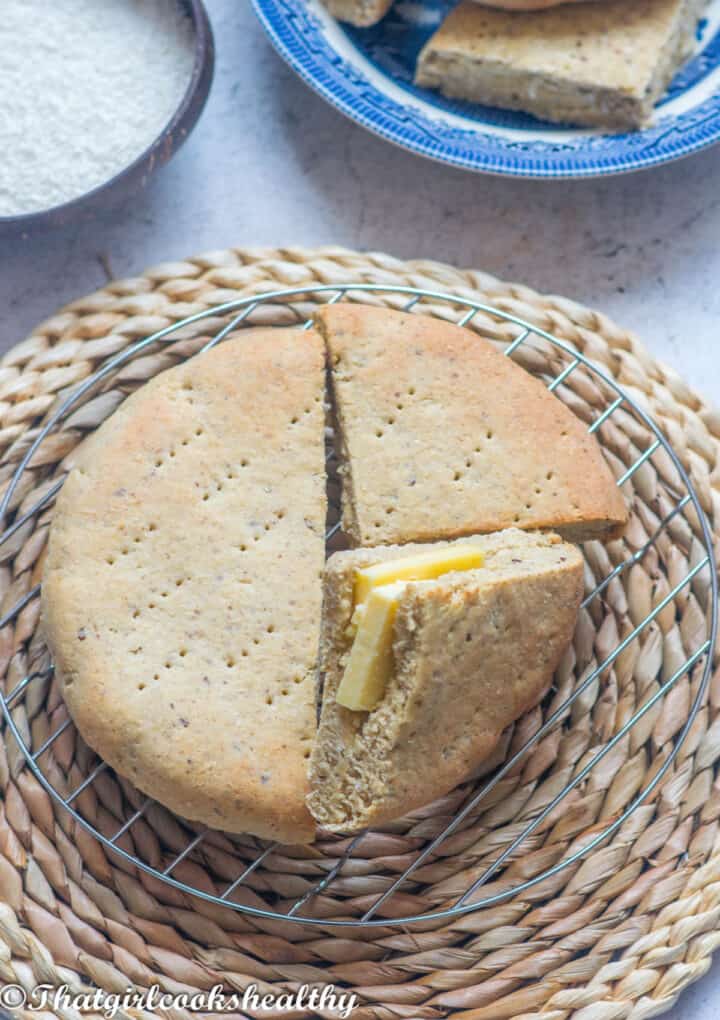 Trinidad Coconut Bake (Gluten Free) - That Girl Cooks Healthy