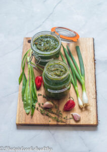 Caribbean Green Seasoning - That Girl Cooks Healthy