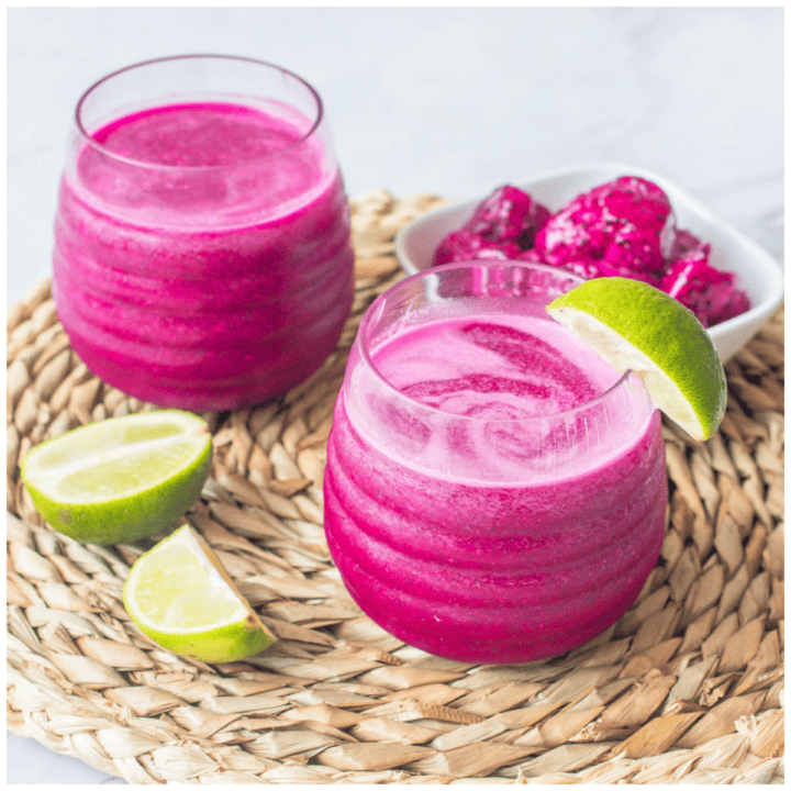 Dragon Fruit Juice Recipe - That Girl Cooks Healthy