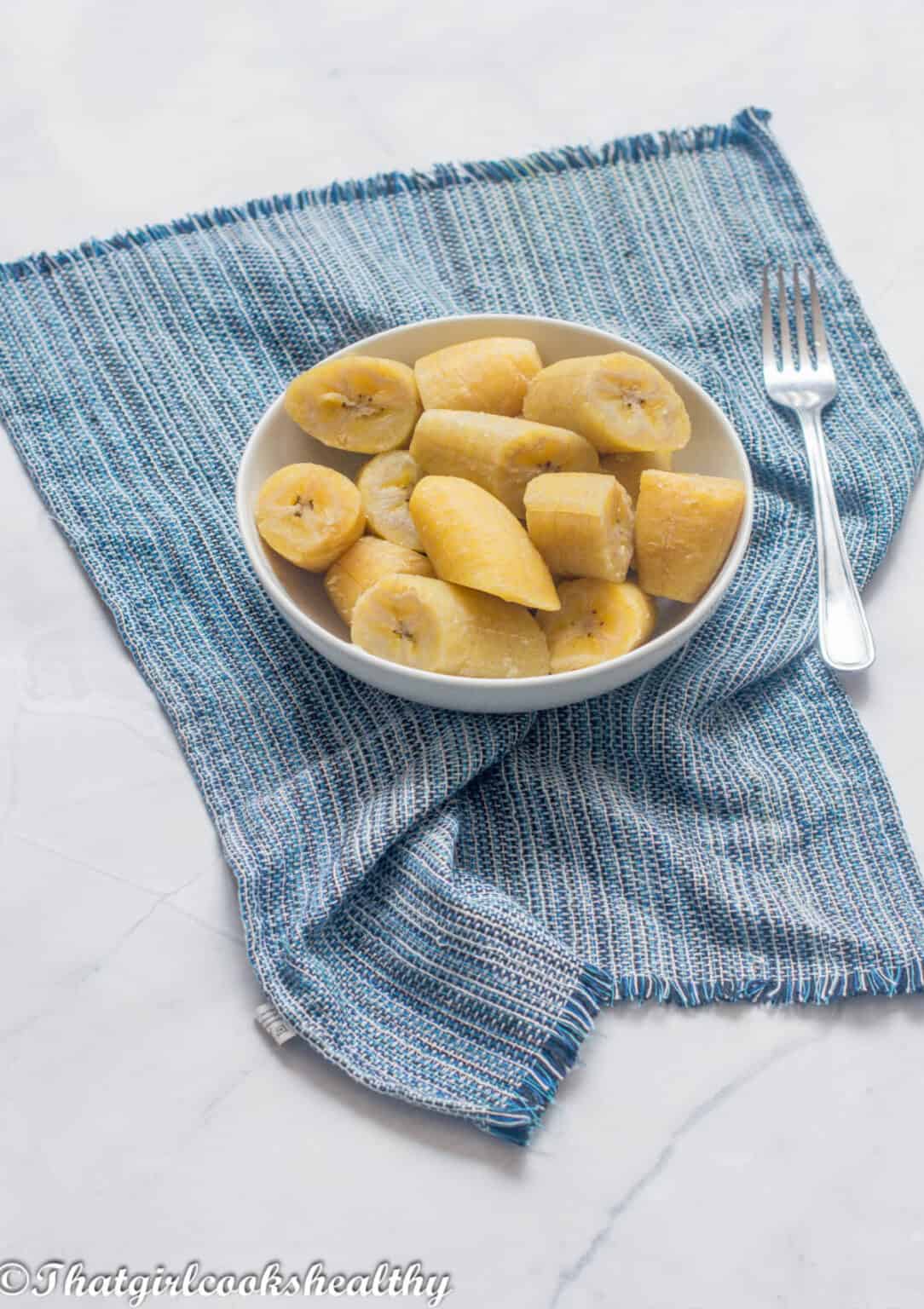 How to Boil Plantain - That Girl Cooks Healthy