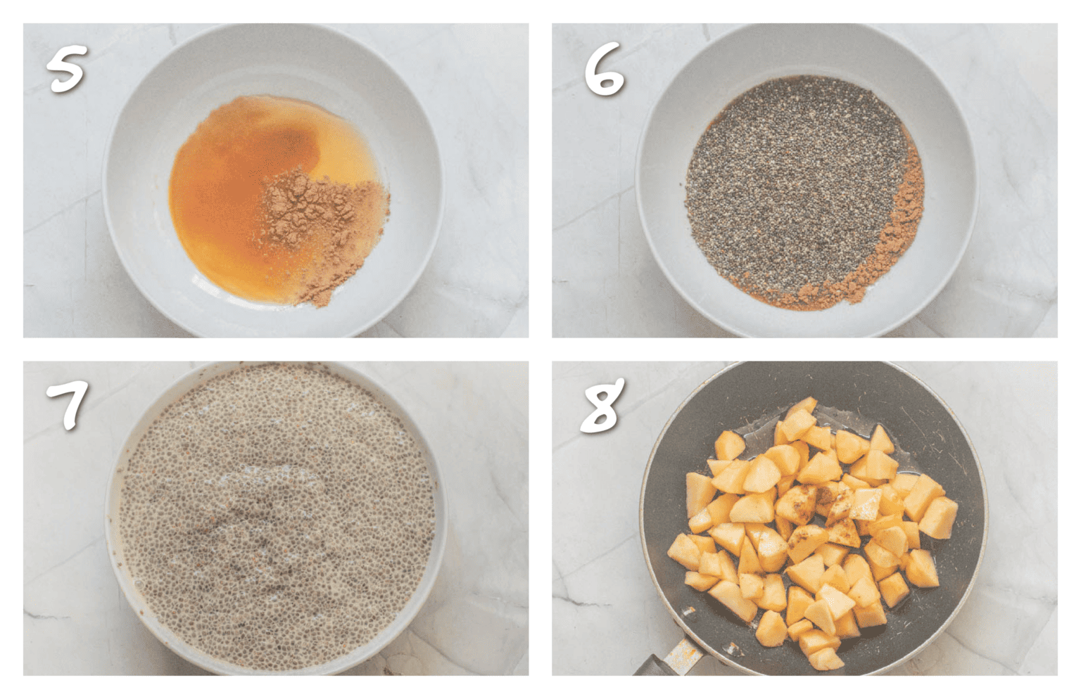Apple Chia Pudding - That Girl Cooks Healthy