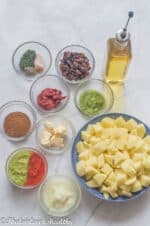 Mashed Potato Stuffing (Virgin islands) - That Girl Cooks Healthy