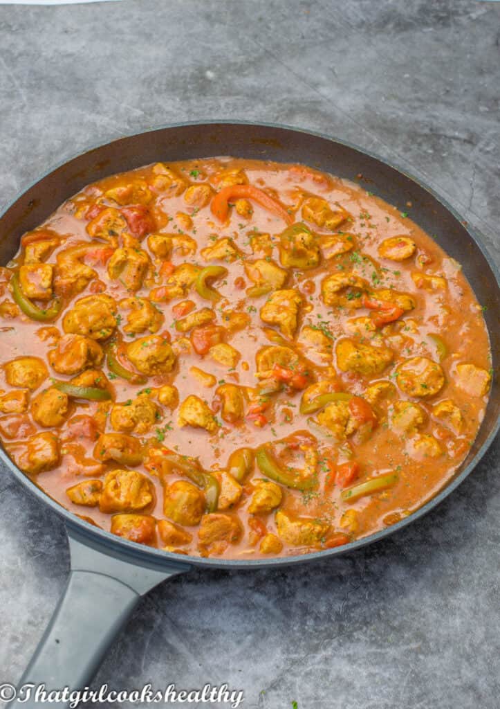 Curry with Soya Chunks (Curry Veggie Chunks) - That Girl Cooks Healthy