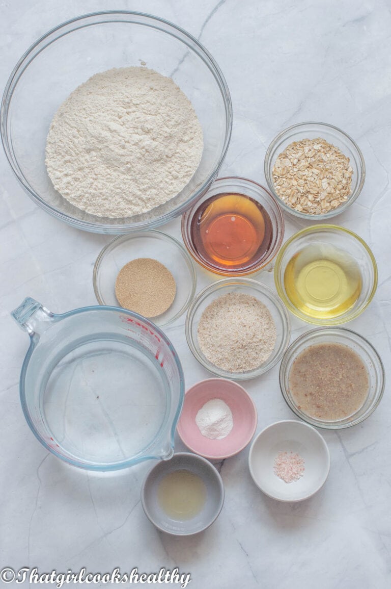 Brown Rice Flour Bread Recipe (Vegan/Gluten Free) - That Girl Cooks Healthy
