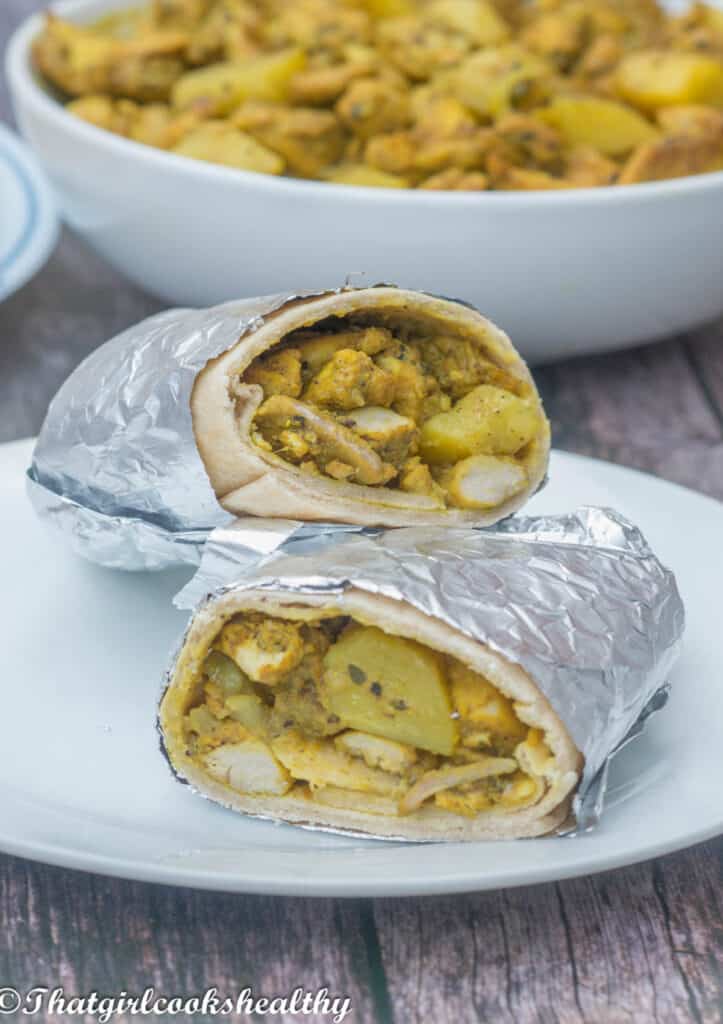 Chicken Roti (Gluten Free) - That Girl Cooks Healthy