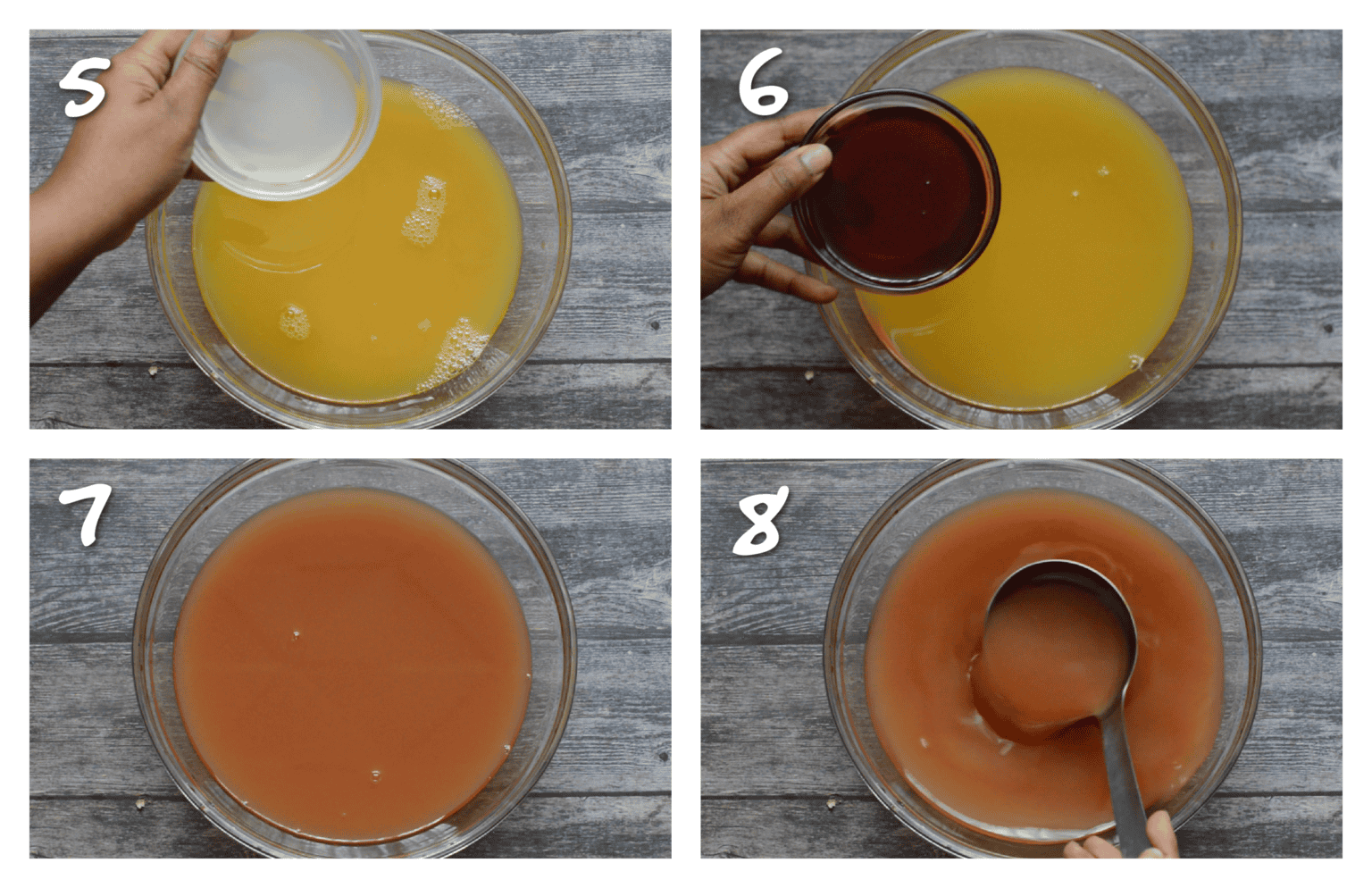 Caribbean Rum Punch Mocktail - That Girl Cooks Healthy