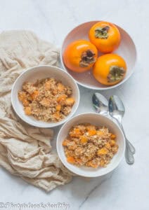 Persimmon Crumble (Crisp) - That Girl Cooks Healthy