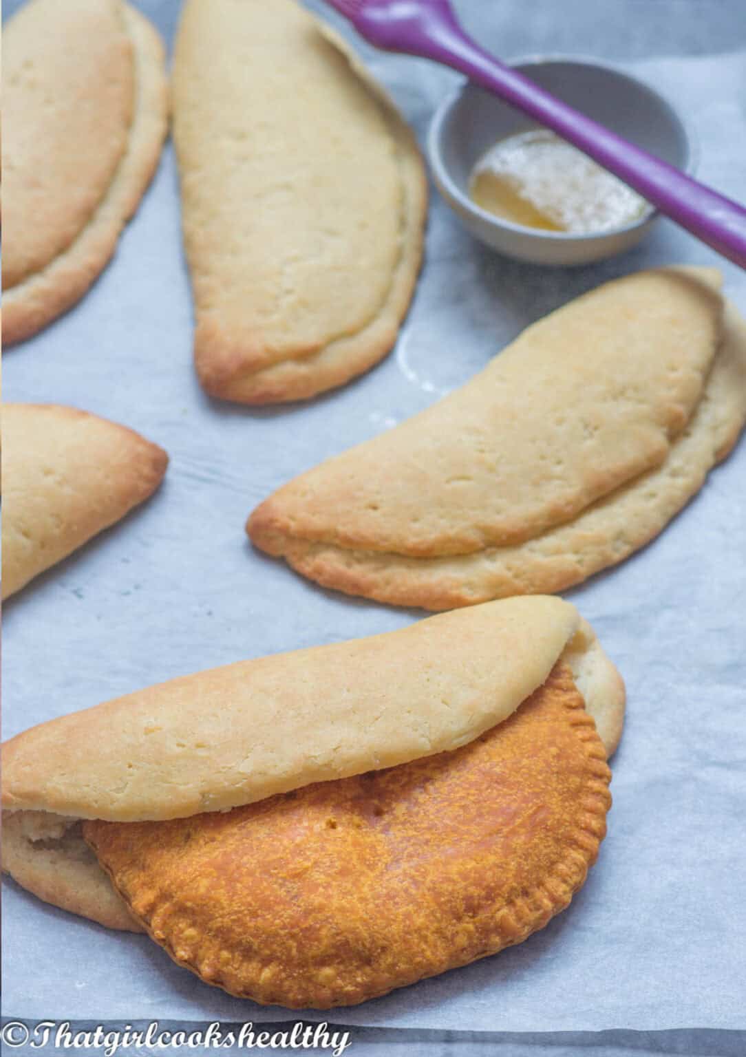 Jamaican Coco Bread (Gluten Free) - That Girl Cooks Healthy