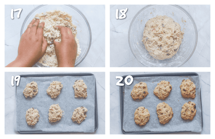 Jamaican Rock Cake (Rock Buns) - That Girl Cooks Healthy