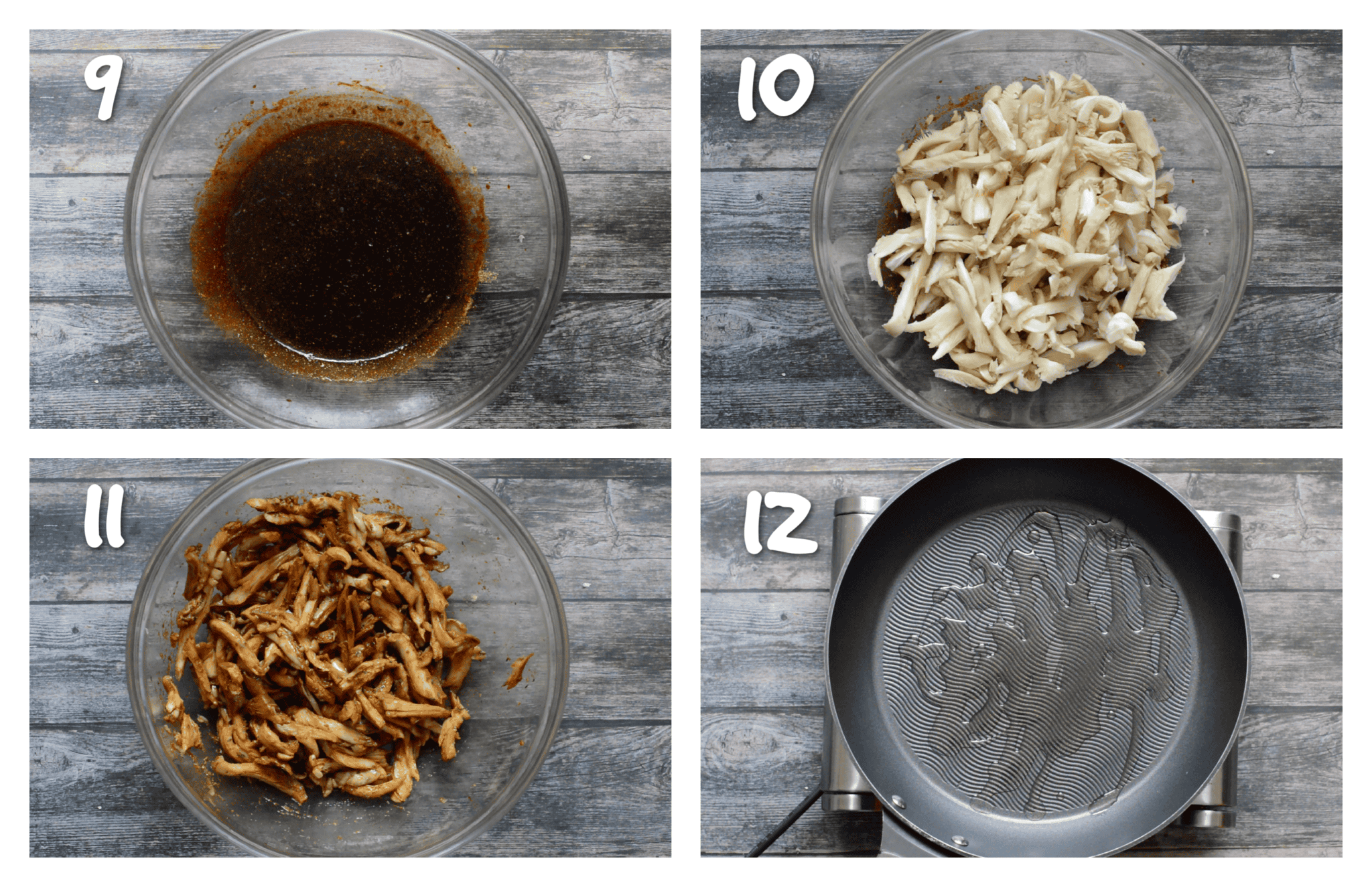 Oyster Mushroom Chicken (Vegan) - That Girl Cooks Healthy