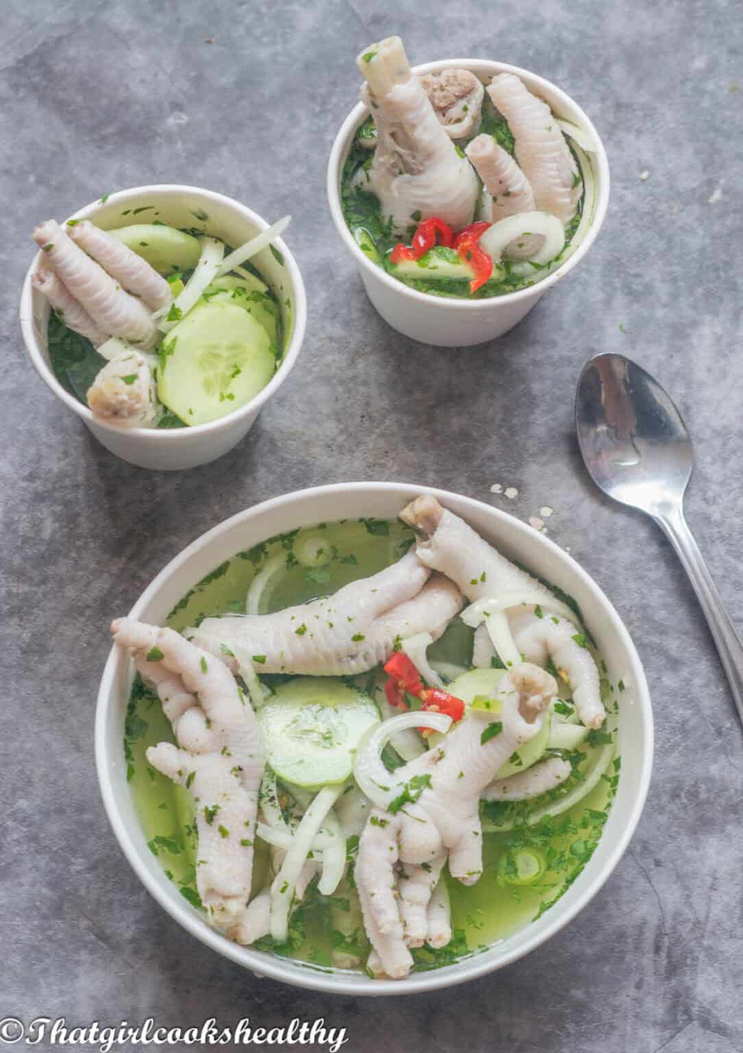 Chicken Foot Souse - That Girl Cooks Healthy