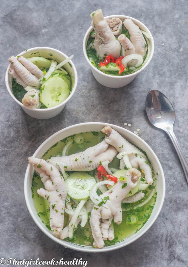 Chicken Foot Souse - That Girl Cooks Healthy