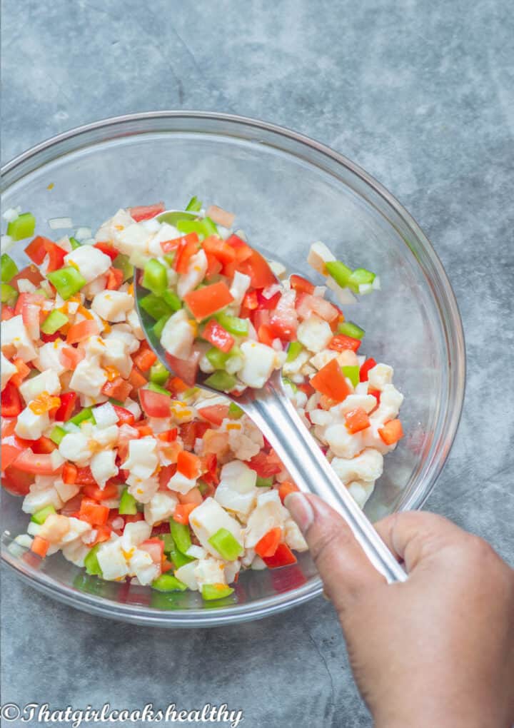 Bahamian Conch Salad Recipe - That Girl Cooks Healthy