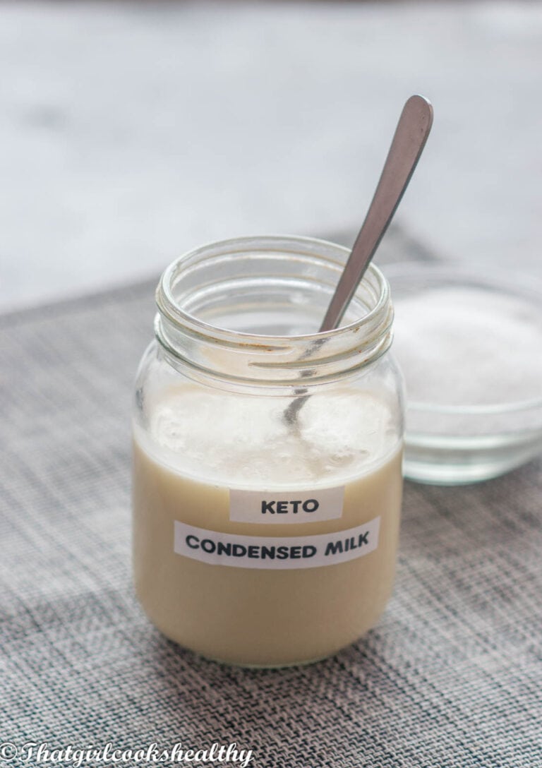 Keto Condensed Milk - That Girl Cooks Healthy