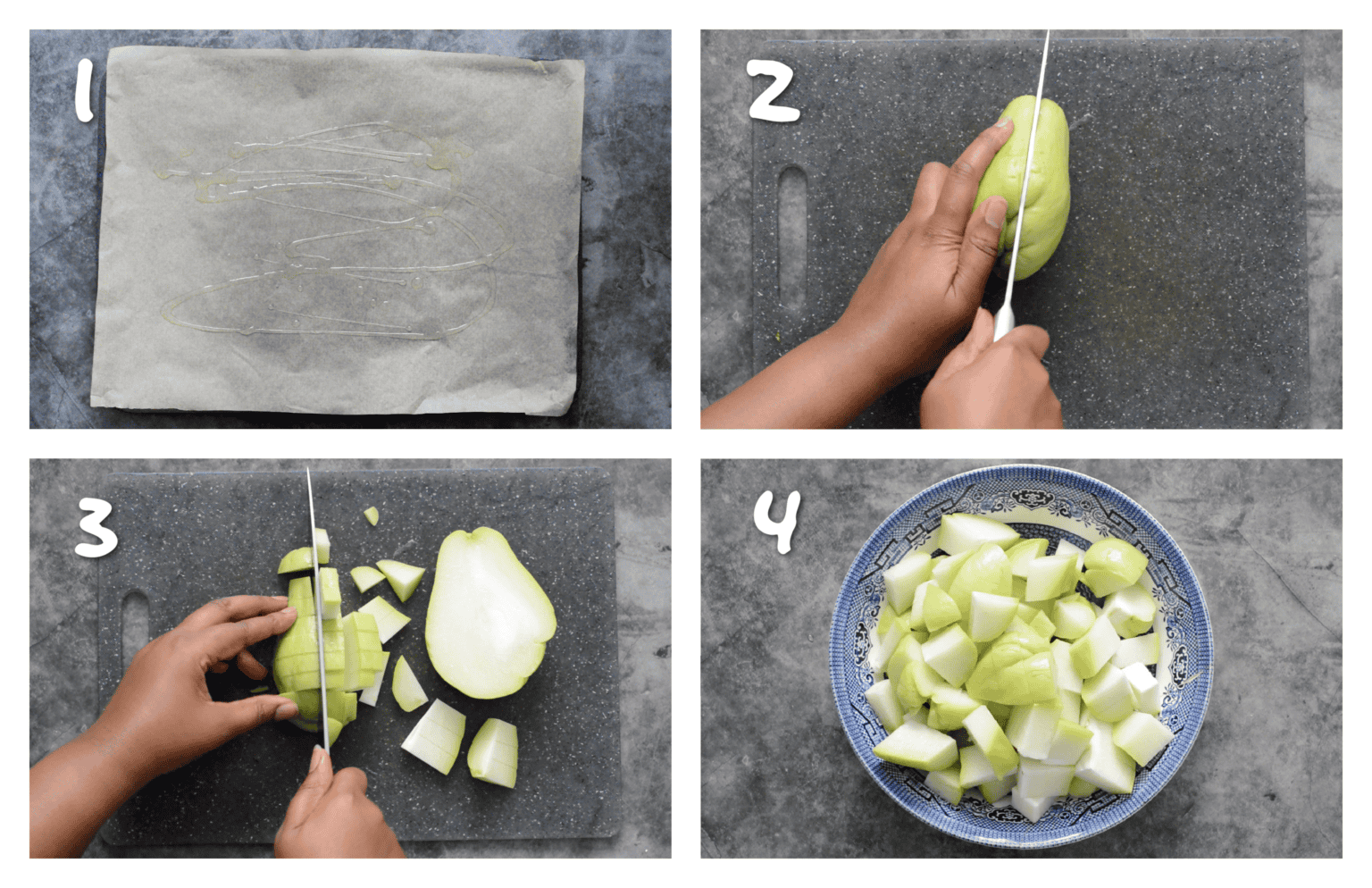 Roasted Cho Cho Soup (Chayote Soup)(Vegan) - That Girl Cooks Healthy
