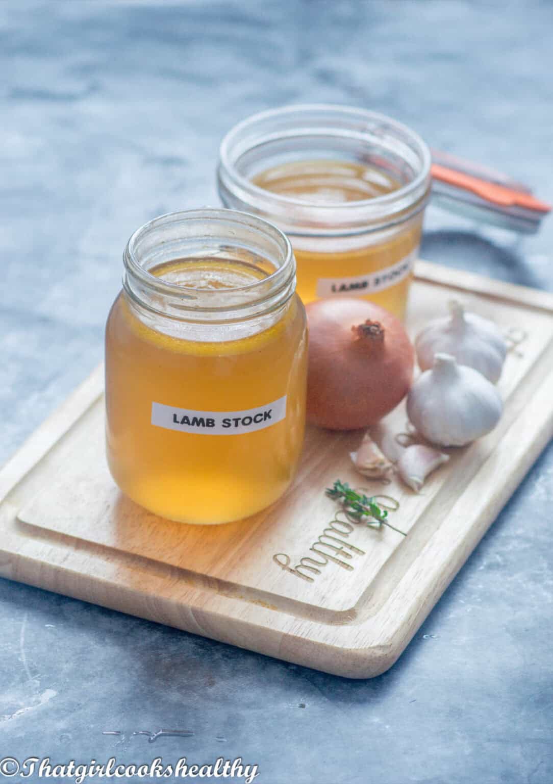 How to Make Lamb Stock - That Girl Cooks Healthy